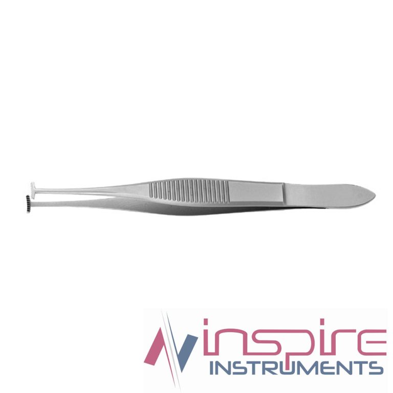 Castroviejo Suturing Forcep 1×2 Teeth, 0.9mm Tip - Inspire Instruments