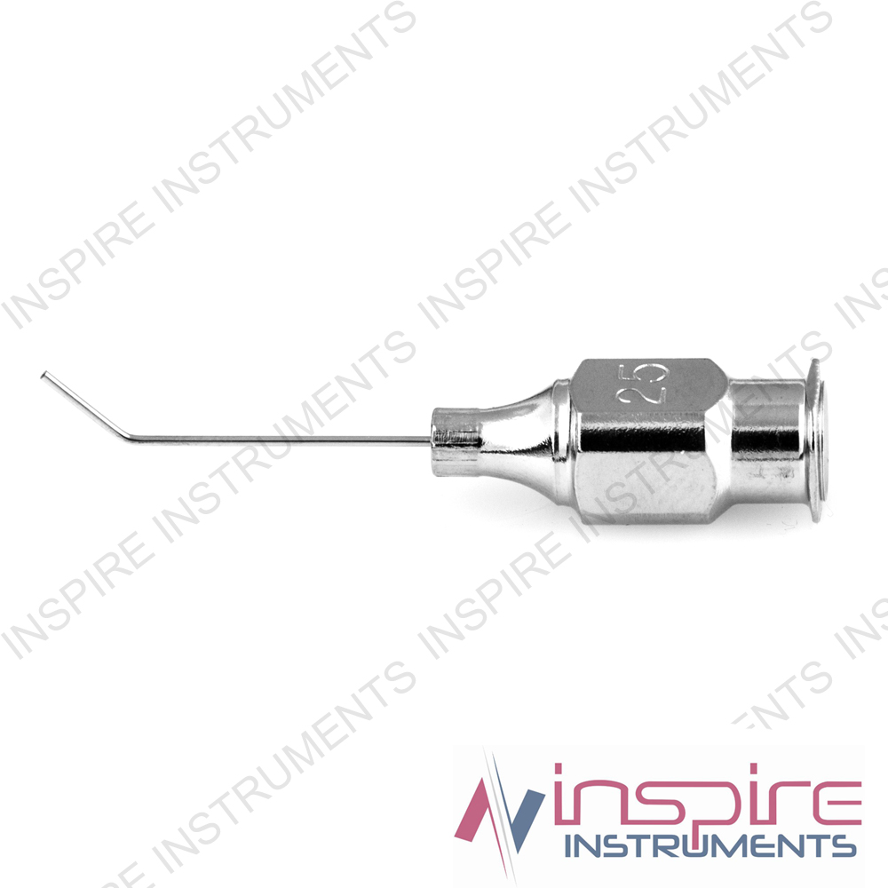 Air injection cannula, 25 gauge, 5.0mm from bend to tip - Inspire ...